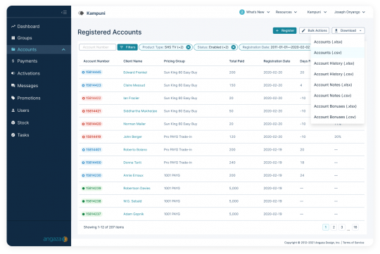 Reporting & Analytics | Angaza