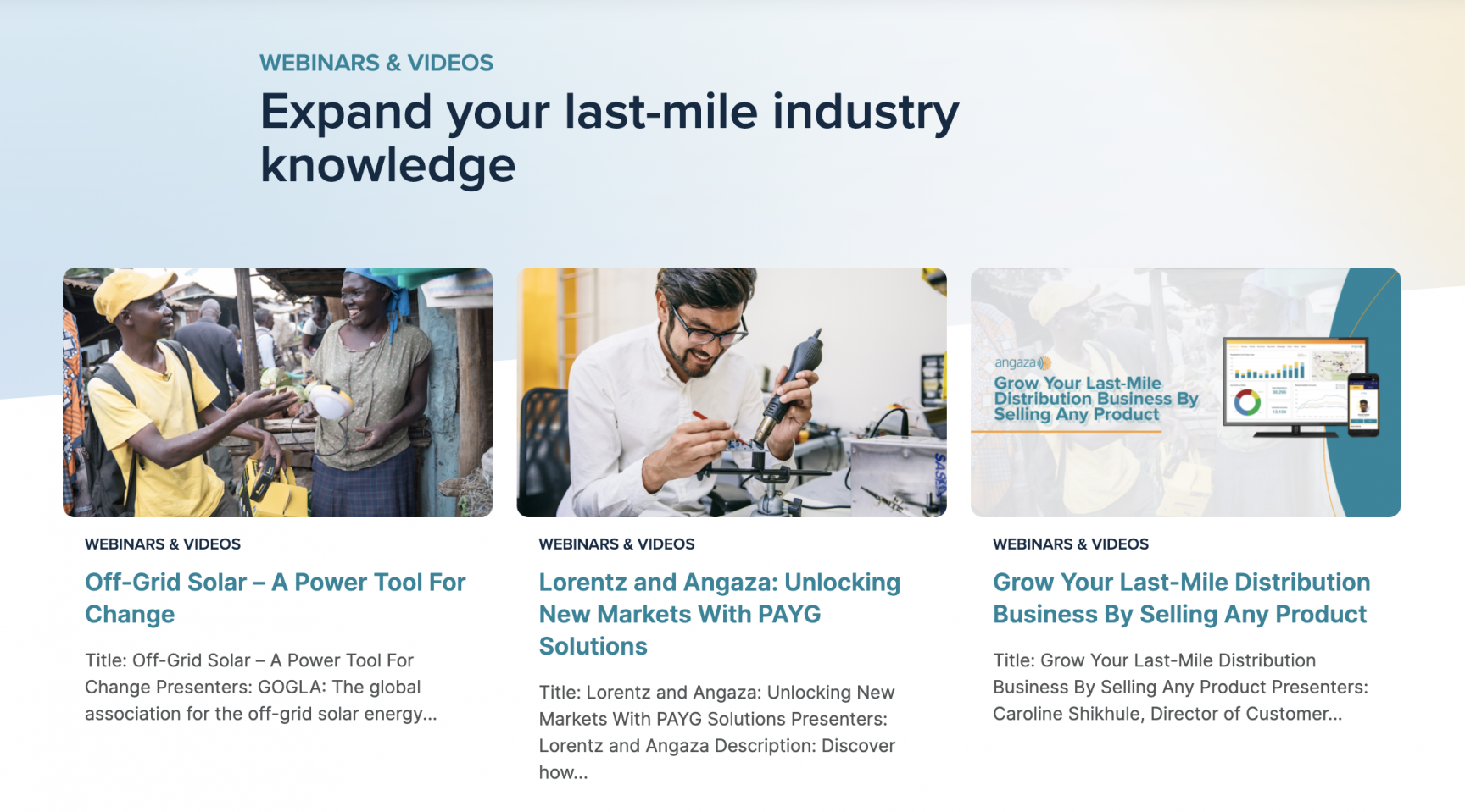 We’ve Launched Our New Website! - Angaza